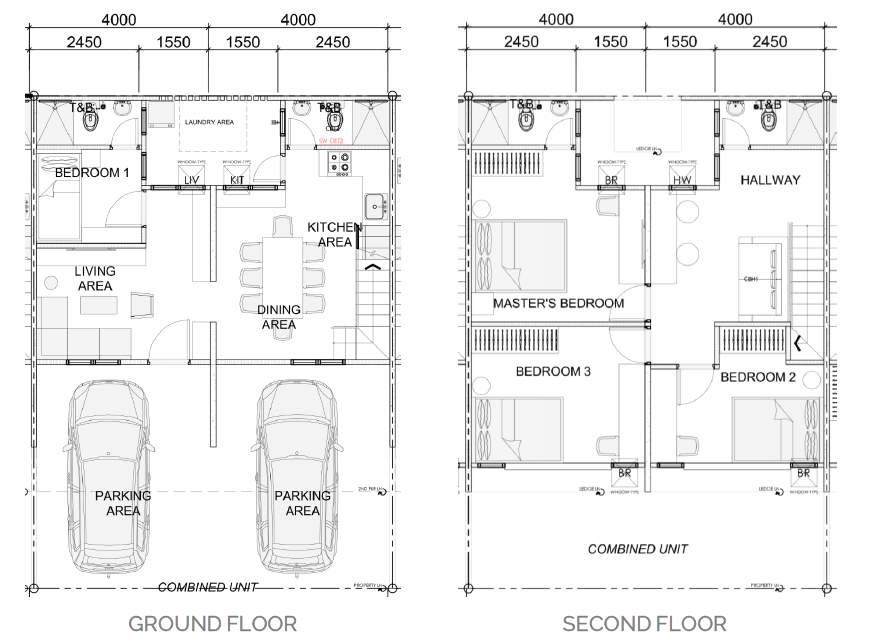 Combined Unit-Aquinas Residences | MegaBuilt Realty Development Corp.